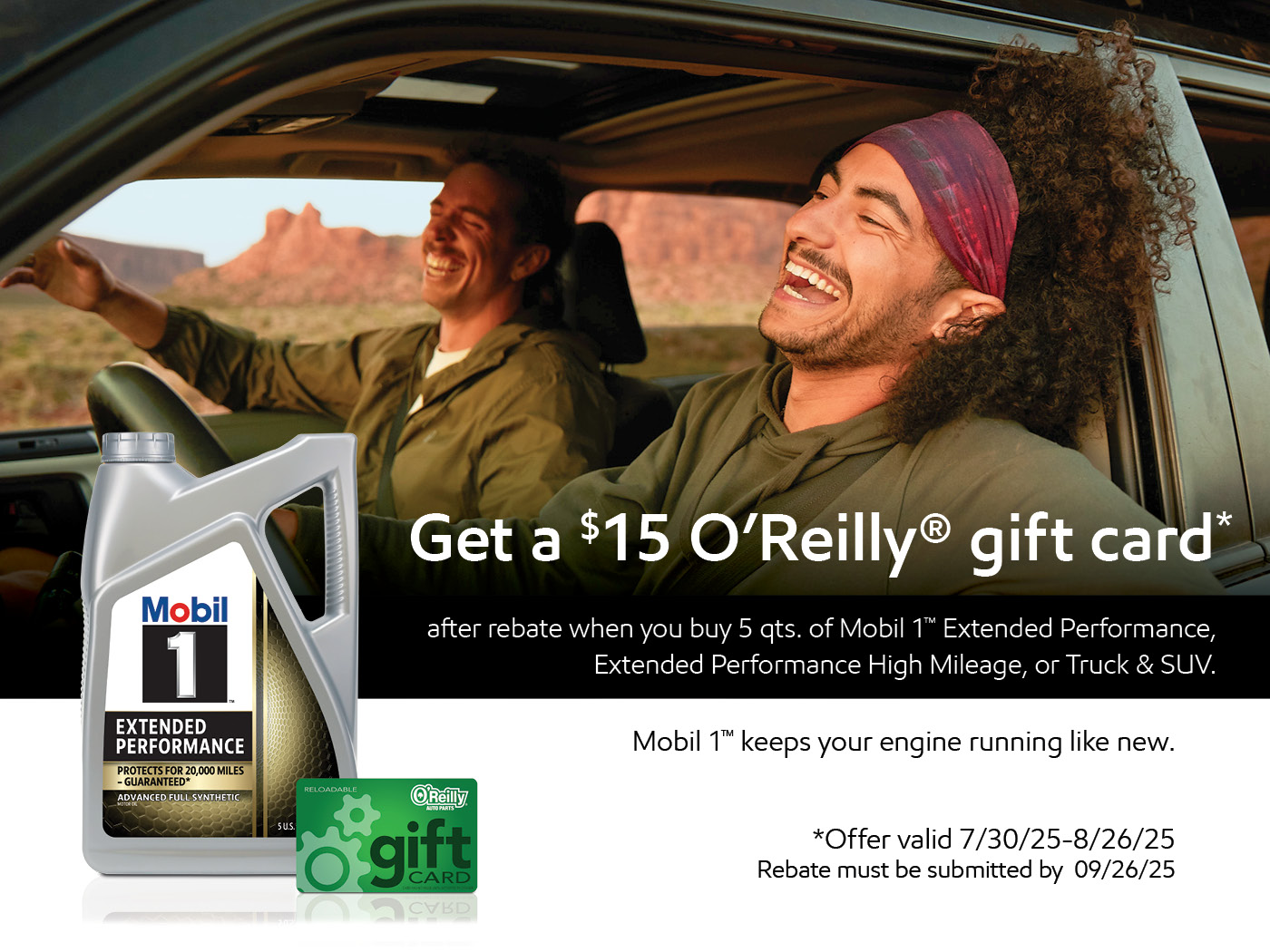 O'Reilly Auto Parts Rebate
